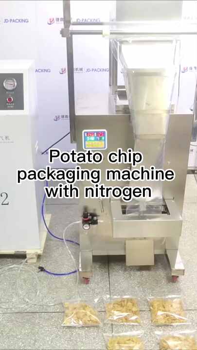 Automatic Packing Machine for Potato Chips, Banana Chips and More ...
