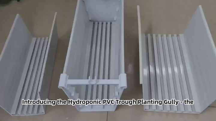 Hydroponic PVC Trough Planting Gully Hydroponic Planting Gutter Used ...