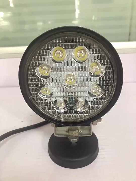 Factory Supply 4inch Round 27w 16 Led Work Light| Alibaba.com