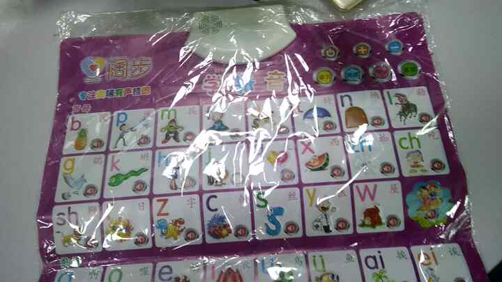 Talking Wall Alphabet Chart - Arabic Learning for Babies