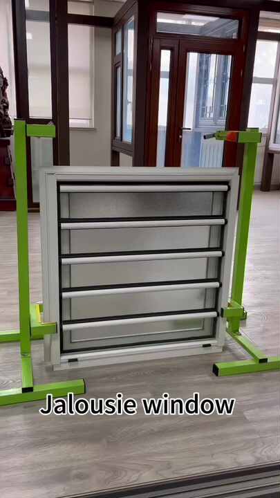 Aluminum Louver Windows with Screens - Durable & Stylish