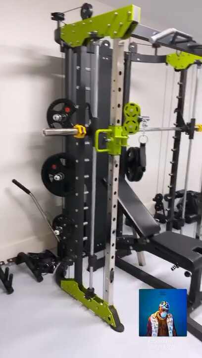 Gym Equipment Body Buildingcable Crossover Traine Smith Machine Home ...