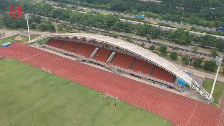 PVDF Tension Architectural Steel Stadium Covering Membrane Structure ...