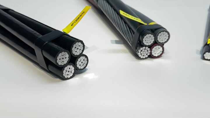 Aerial Bundled Cable Triplex Overhead ABC Aluminum ABC Cable 2Cores ...