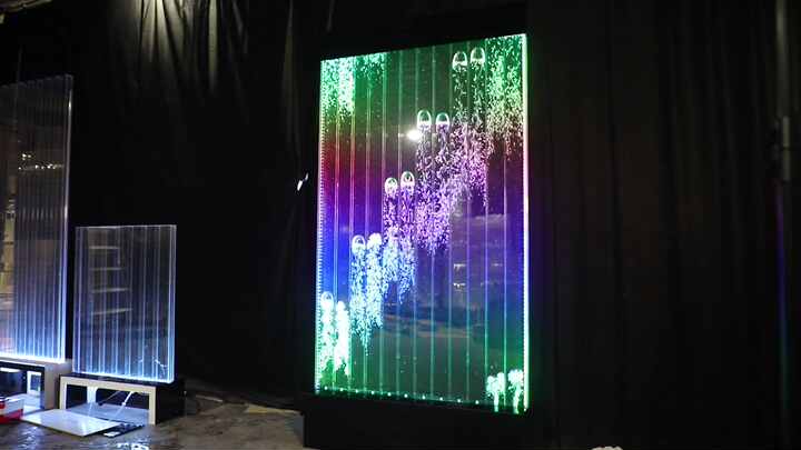 Acrylic Water Bubble Panel with LED Lights - Room Dividers