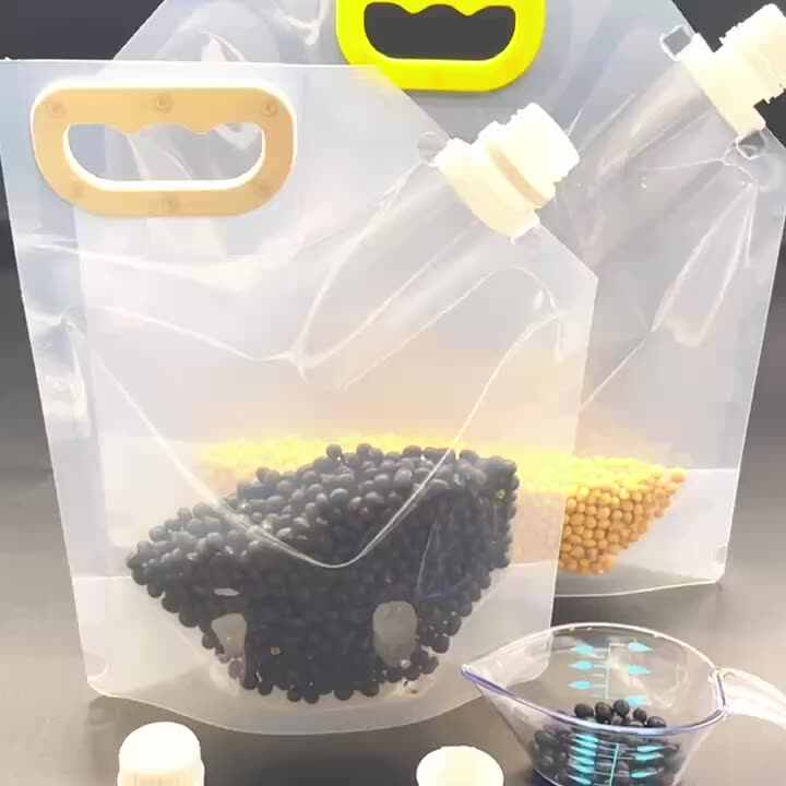 Customized Drink Water Storage Bags - Foldable & BPA Free