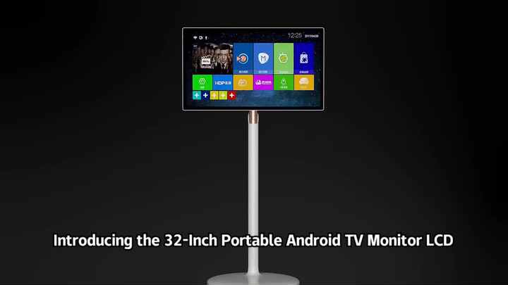 Mini Tv 21.5 32 Inch Smart Screen Touch Screen Portable Tv Movable ...