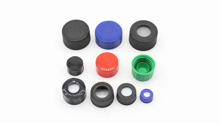 18mm Green Screw Plastic Cap - Non Spill Vial Closure