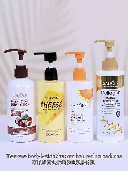300g SADOER collagen Body Lotion skincare Nourishing Whitening Body ...