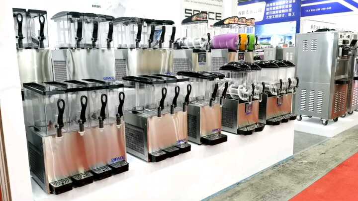 4 Tanks Cooling and Mixing Cold Drink Dispenser Machine