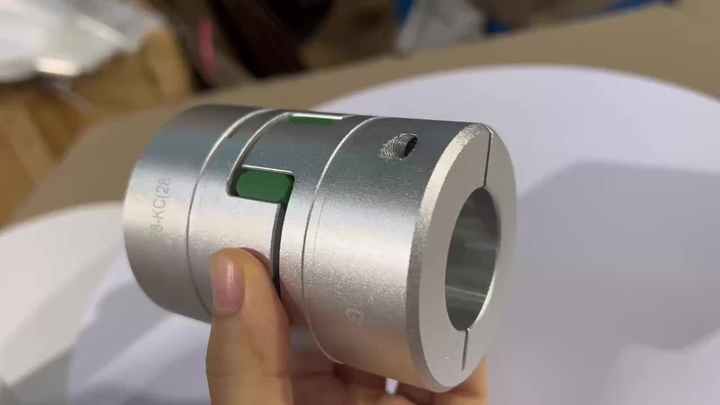 Jaw Flexible Encoder Coupling spider/jaw type coupling / set screw ...