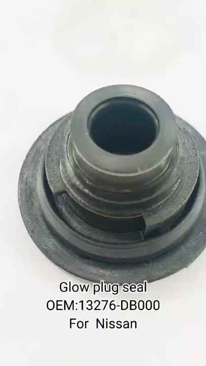 XTSEAO 13276-DB000 Fkm Valve Stem Oil Seal Patrol Common Rail Glow Plug ...