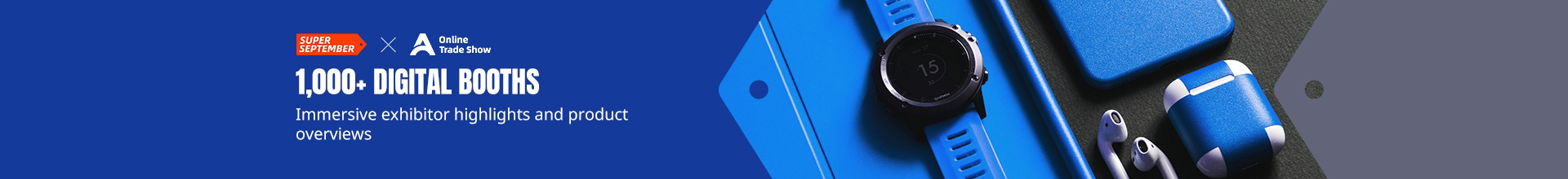 1,000+ digital booths