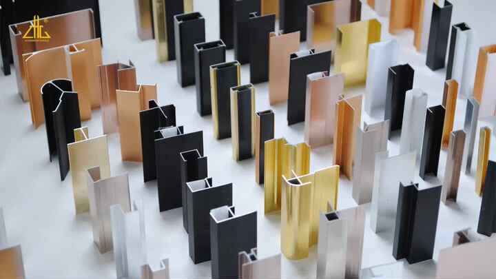 Zhonglian Custom Decorative Aluminum Alloy Extrusion Profiles For Wall ...