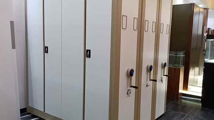 Modern Mobile Metal Compactor File Storage Shelving System Bulk Filing ...
