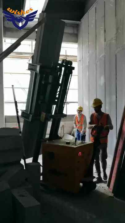 Electric Hydraulic Wall Panel Lifting Machine for AAC/ALC/EPS Panels