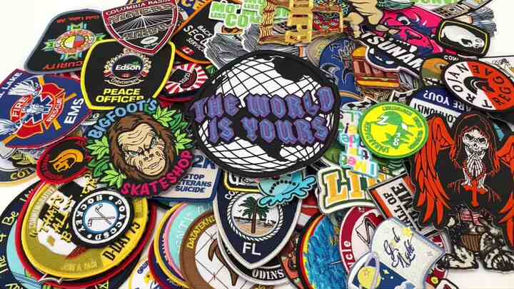 Wholesale Custom Embroidery Patches for Motorcycle Clubs
