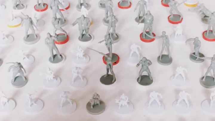 Custom PVC Board Game Miniature Role Figure Toy - 3D STL Files