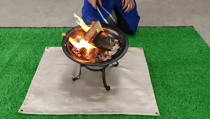 Customize High Temp Fire Proof Pad Fire Resistant Rubber Mat For Under ...