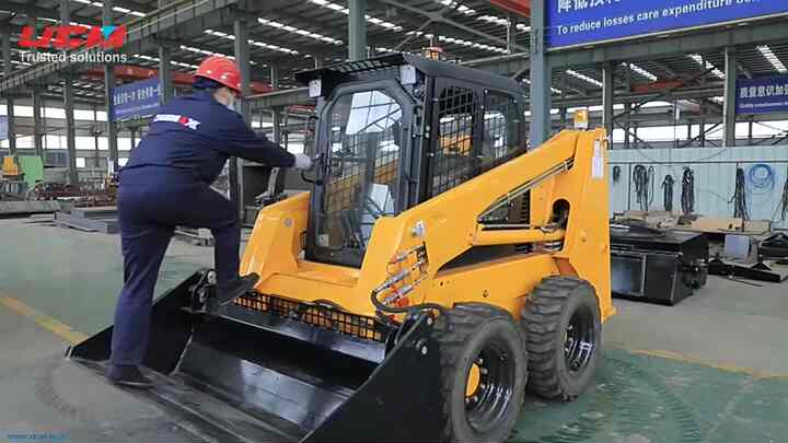 Skid Steer Loader CLG375B Sliding Loader Adapt to Different Working ...