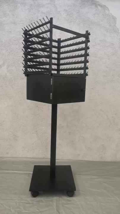 Customized Factory Wholesale Wooden Braid Hair Easel Stand