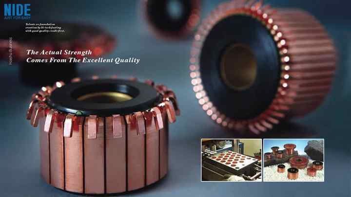 High Precision DC Motor Armature Collector Slip Ring Commutator with ...