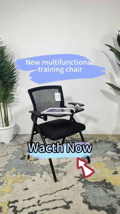 Ekintop Foldable Training Room Chair College Student Study Chair ...