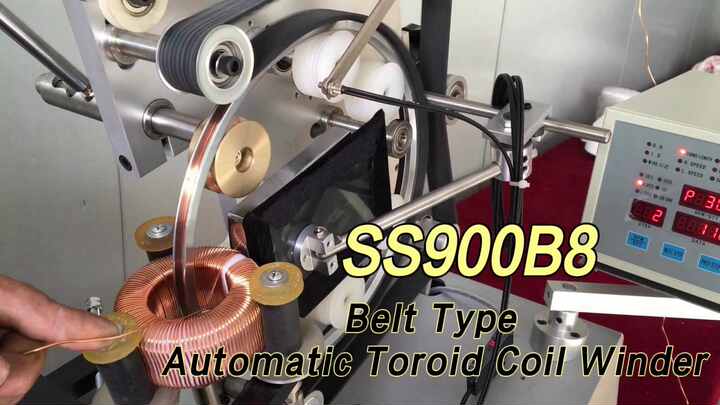 Automatic Toroid Coil Winding Machine (SS900B8 Series) for Efficient ...
