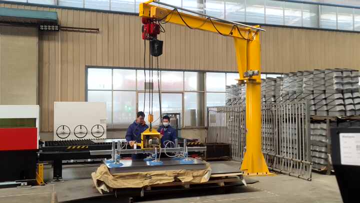 Factory Direct Sale Harmony Brand Board Small-Scale Suction Crane ...