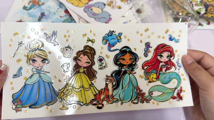 Packaging Custom Printing Vinyl Waterproof 3D UV Transfer Print DFT ...