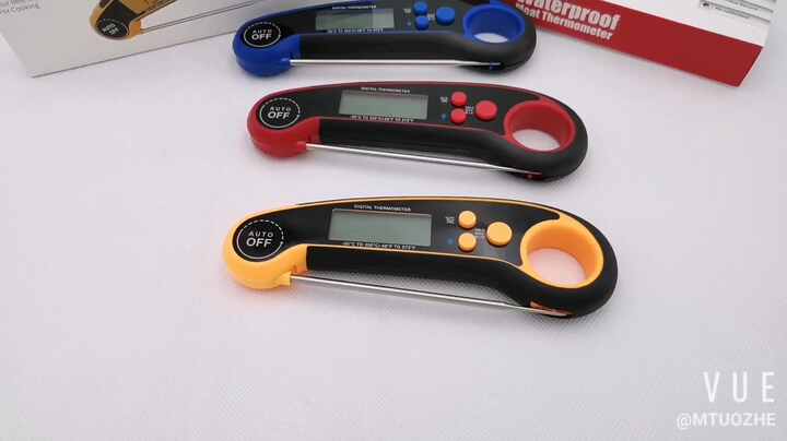 Stainless Steel Probe Upgrade Version Waterproof Thermometer Food ...