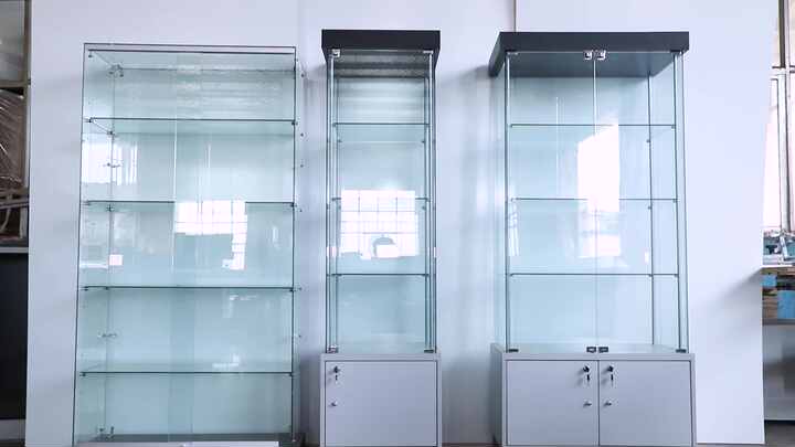 Frameless Glass Cases - Secure and Stylish Display Towers