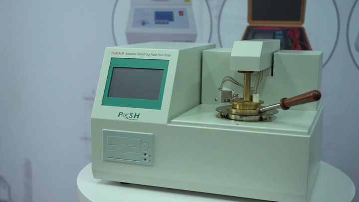 Push ASTM D93 Automatic Pensky martens closed cup flash point apparatus ...