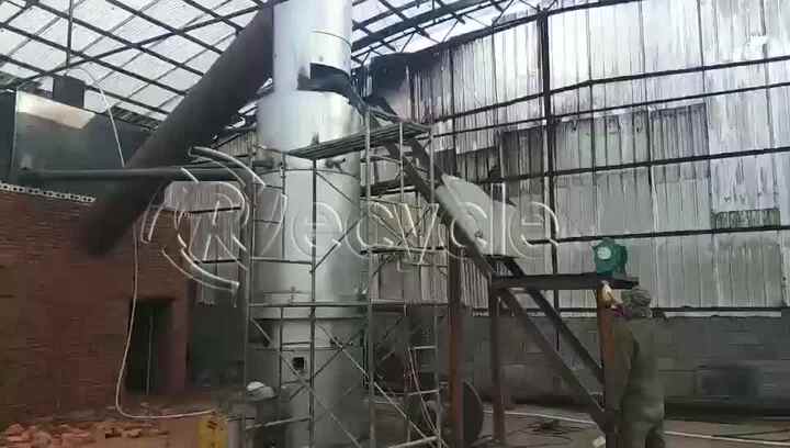 Lead Ingot Smelting Cupola Furnace - Scrap Car Battery Recycle