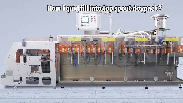 Roll film Doypack Packaging for juice milk liquid filling packing ...