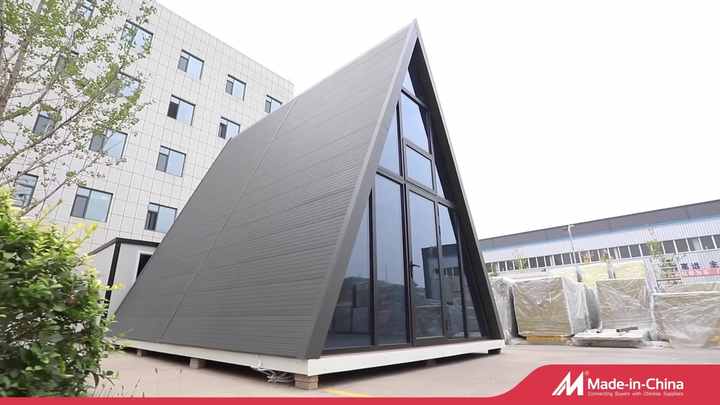 Luxury 20ft 40ft Portable Wooden Triangular House - CDPH