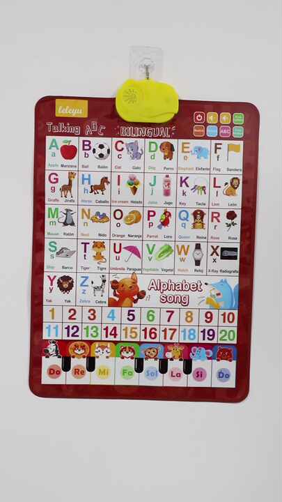 Bilingual Talking Poster - Educational Toy for Kids