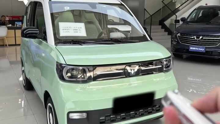 Mini Ev Car Wuling Right Hand Automobile Electric Mini Car Vehicle for ...