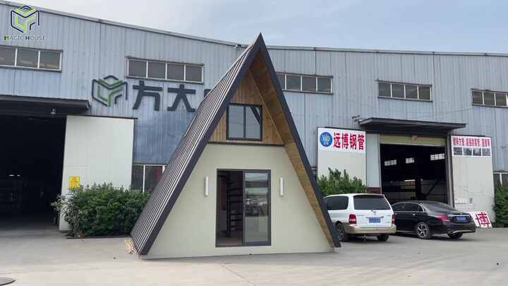 Magic House Triangle House - Prefabricated Steel Structure