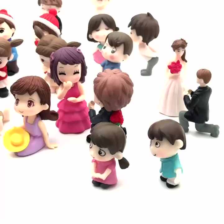 Custom Make Resin Plastic Pvc Colorful Old People Miniature Baby Figure ...