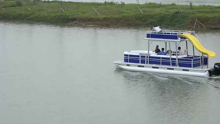 DIY Build Aluminum Pontoons Float Tube for Pontoon Boat - Durable ...