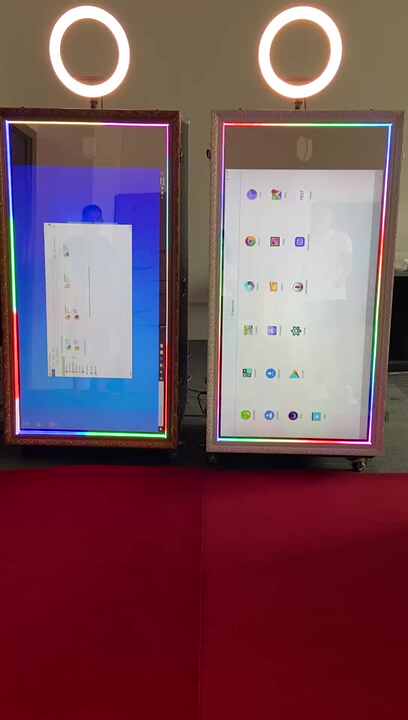 Hot Sale Mirror Selfie Booth - 55" Polaroid Photobooth Machine for ...