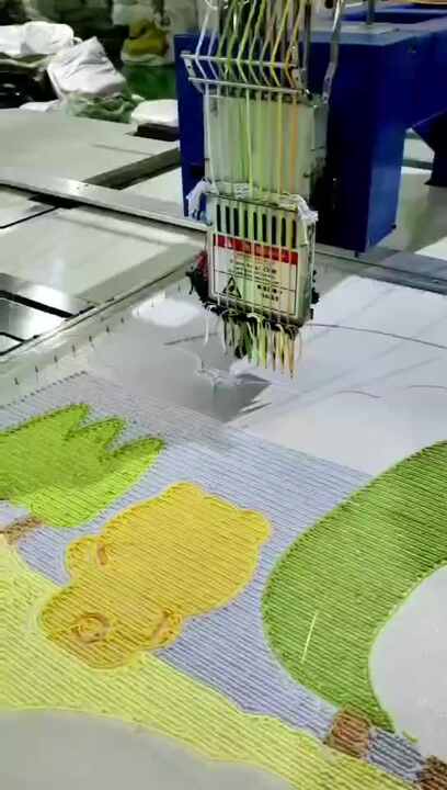 Automatic Computerized Embroidery Single Head Carpet Tufting Machine ...