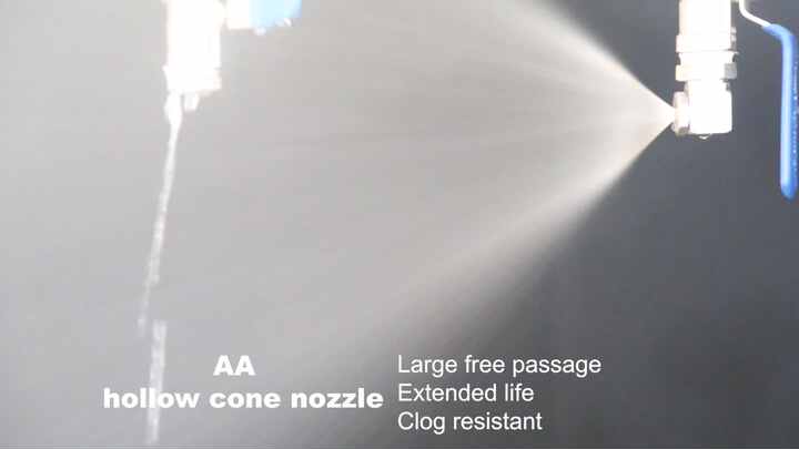 XINHOU Right Angle Hollow Cone Spray Nozzle - Customizable