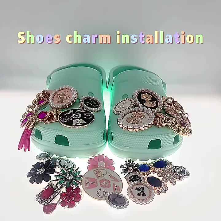 Wholesale Bling Designer Clog Shoe Charms - Luxury Accessories