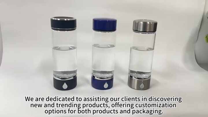 Hydrogen Rich Sport Water Cup - 420ml Electrolysis Bottle