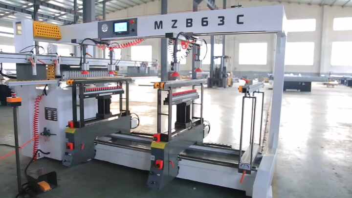 Nanxing Zhongding Six-Row Horizontal Multi Axis Drilling Machine Single ...