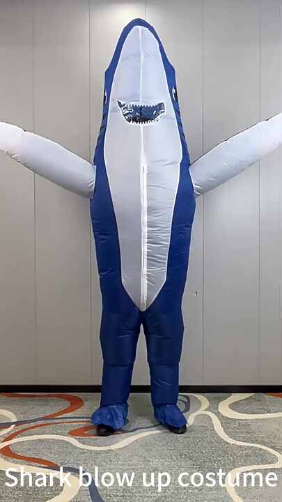 Adult Halloween Costumes Woman Inflatable Shark Costume For Adults ...