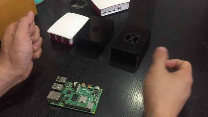 Custom Raspberry Pi 4 Generation Raspberry Pi 4B Housing Box Case with ...
