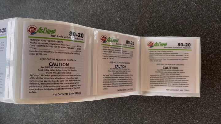 Customized Sticker Roll Logo Booklet Multi Double Layer Label Container ...